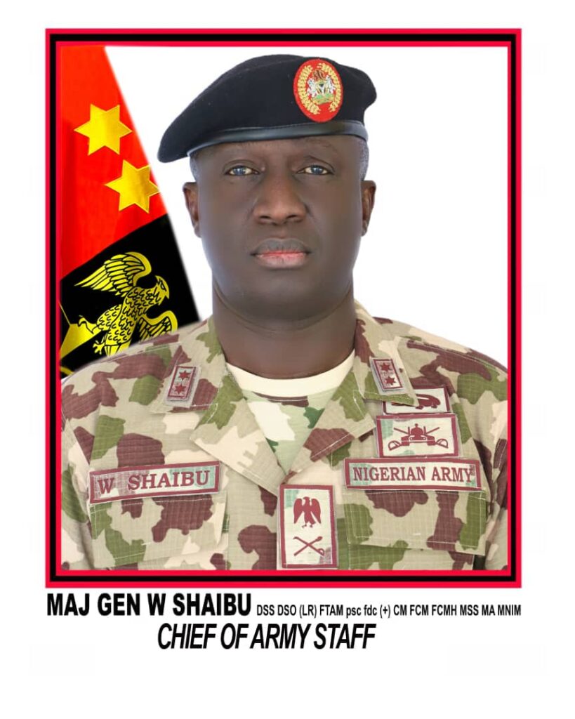 President Tinubu Appoints Major General Waidi Shaibu As Nigeria’s 25th ...